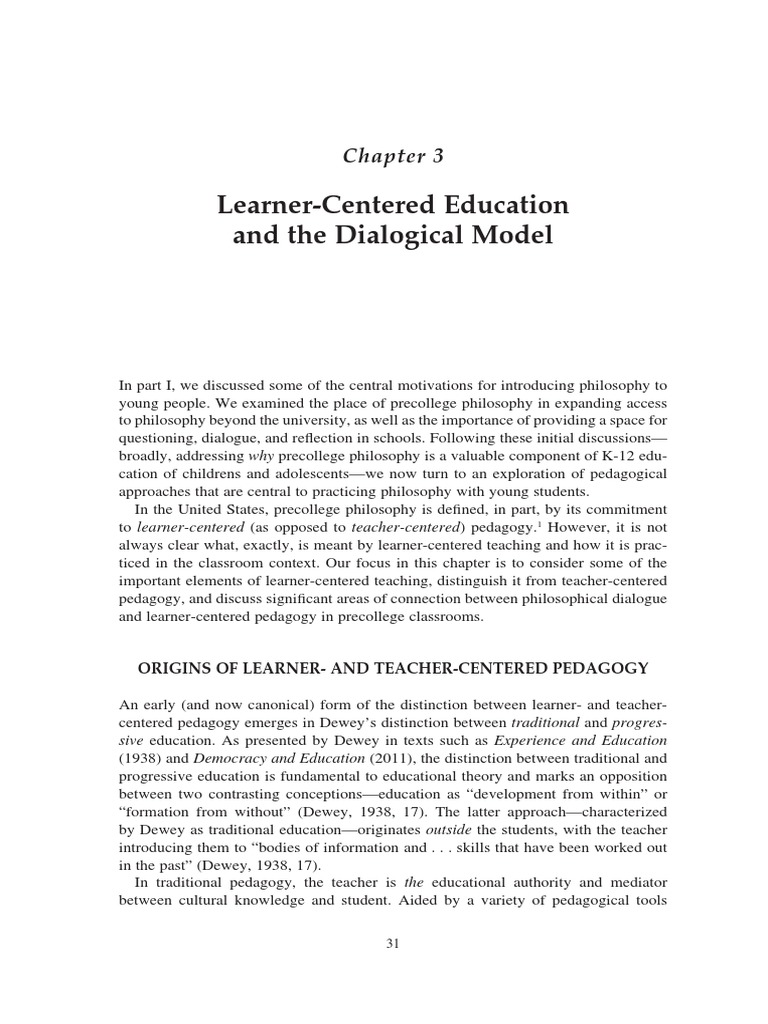 Week 1 Reading 2 | PDF | Pedagogy | Teachers