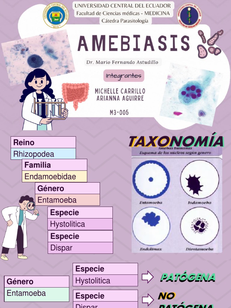 PDF Amebiasis | PDF | Medicina CLINICA | Especialidades Medicas