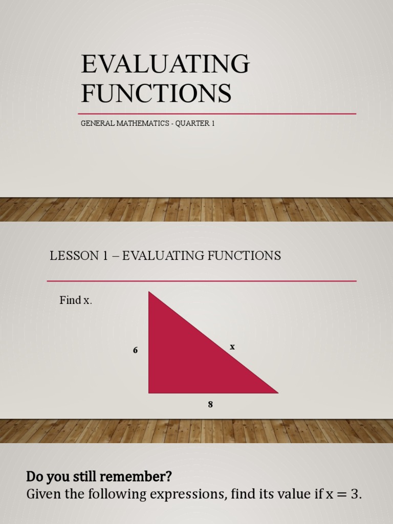 Evaluating Functions Pdf Function Mathematics Exponentiation