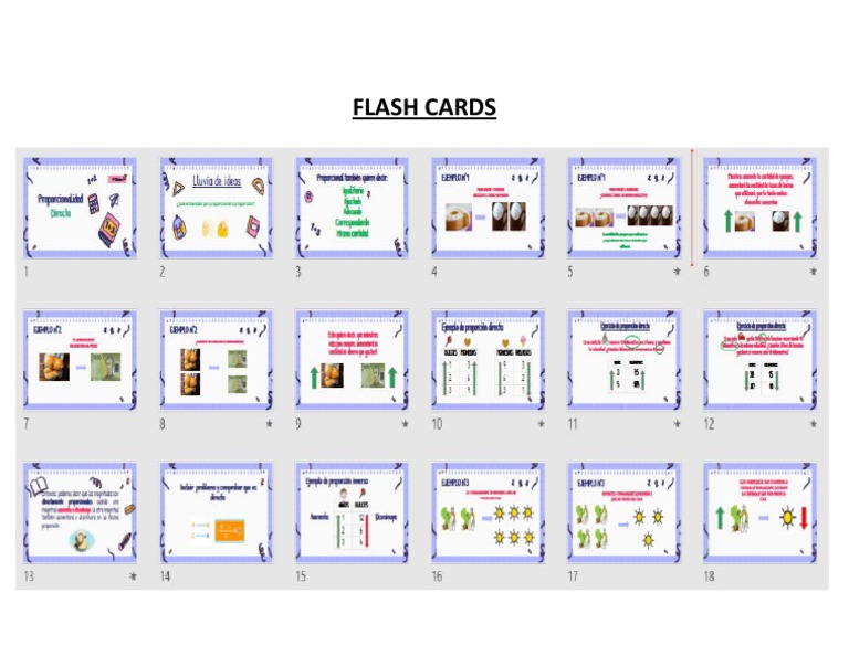 Flash Cards 2 | PDF