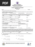 Rapid Mathematics Assessment G7 To G10 (1) PDF Triangle Area | PDF ...