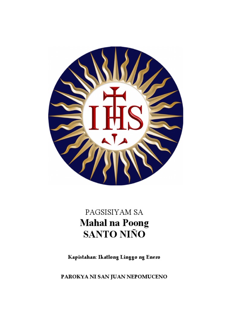 Pagsisiyam Sa Mahal Na Poong Sto. Nino PDF | PDF