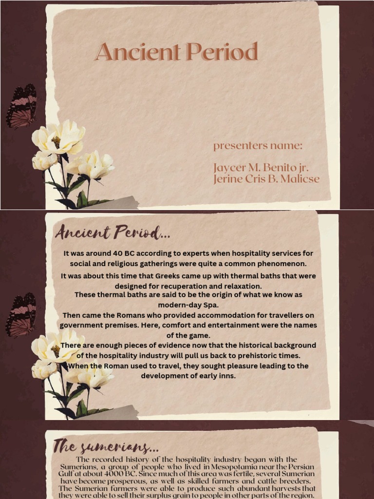 Ancient Period | PDF | Sumer | Trade