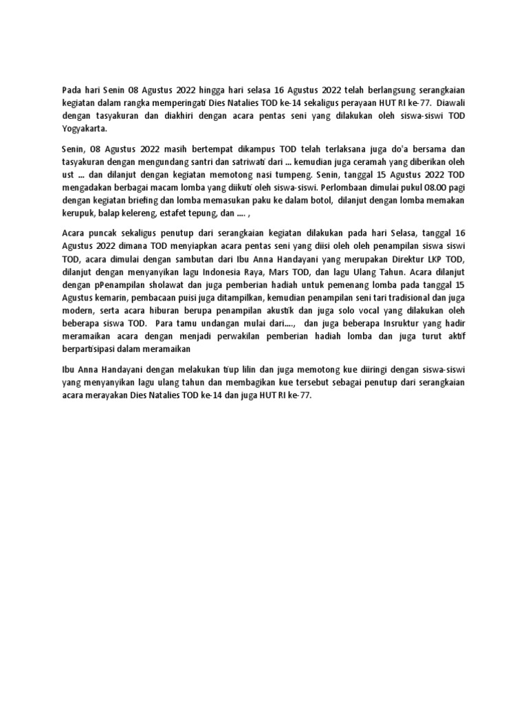 Artikel Dies Natalis | PDF