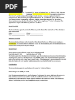 Uber Contract Template | PDF | Independent Contractor | Damages