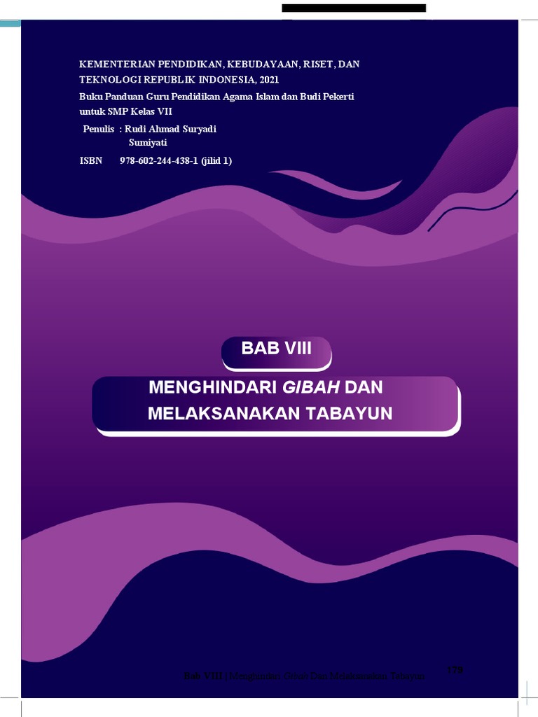 Menghindari Gibah dan Tabayun Kelas 7 | PDF