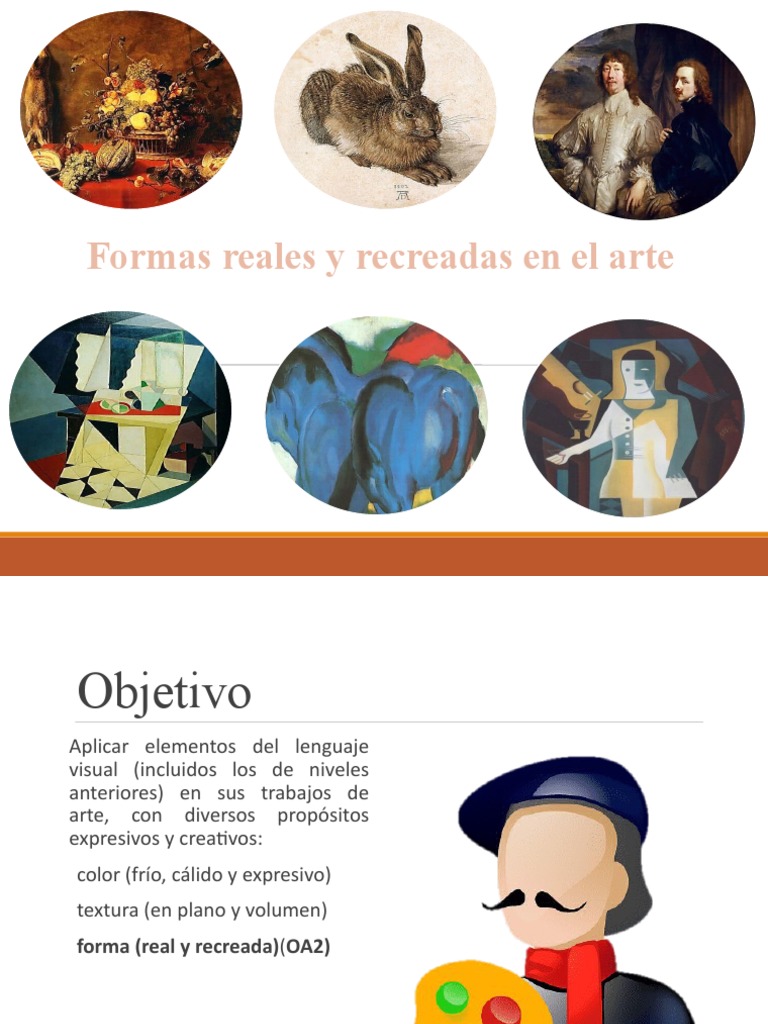 Formas Reales y Recreadas en el Arte | PDF | Estudios de idiomas ...