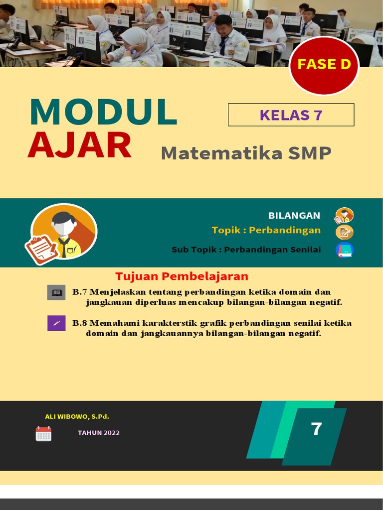4.1 Modul Ajar Perbandingan Senilai | PDF | Karier & Perkembangan | Seni