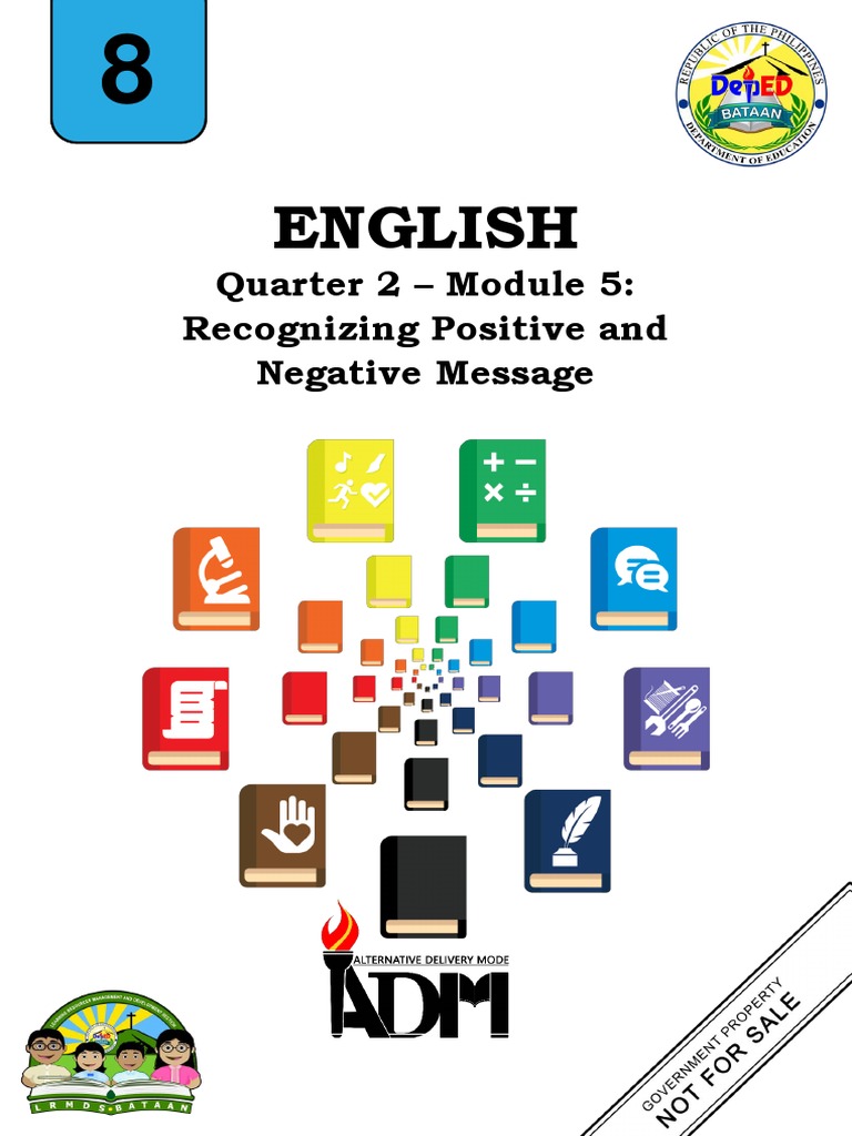 Eng8 q2 Mod5 Recognizing Positive and Negative Message. | PDF ...
