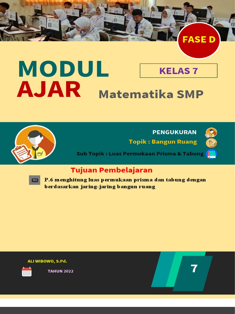 Luas Permukaan Prisma dan Tabung | PDF