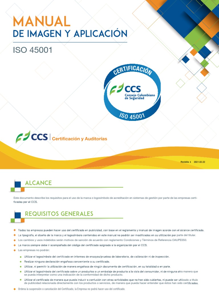 GM1066 2017 Certificacion Manual ISO 45001-1 | PDF | Diseño de ...