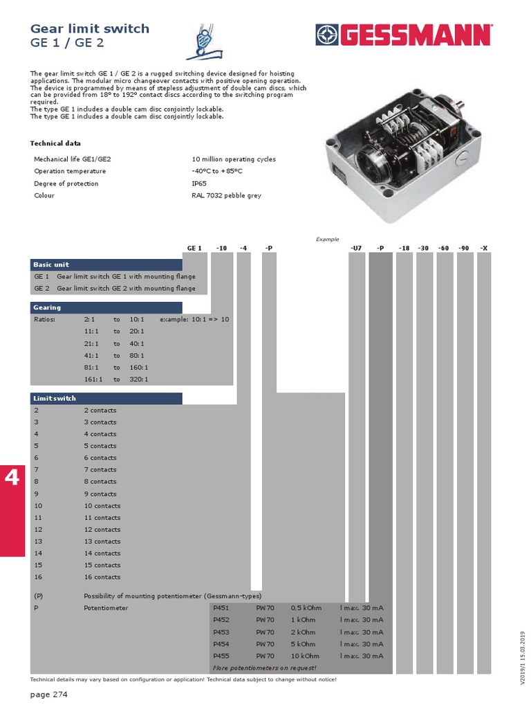 Ge1 Ge2-Gb | Download Free PDF | Equipment | Electrical Components