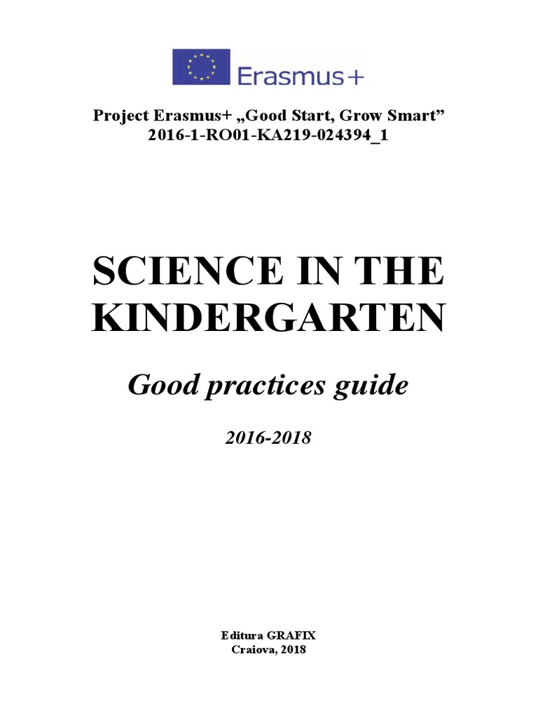 Good Practices Guide Science in The Kindergarten | PDF | Preschool ...