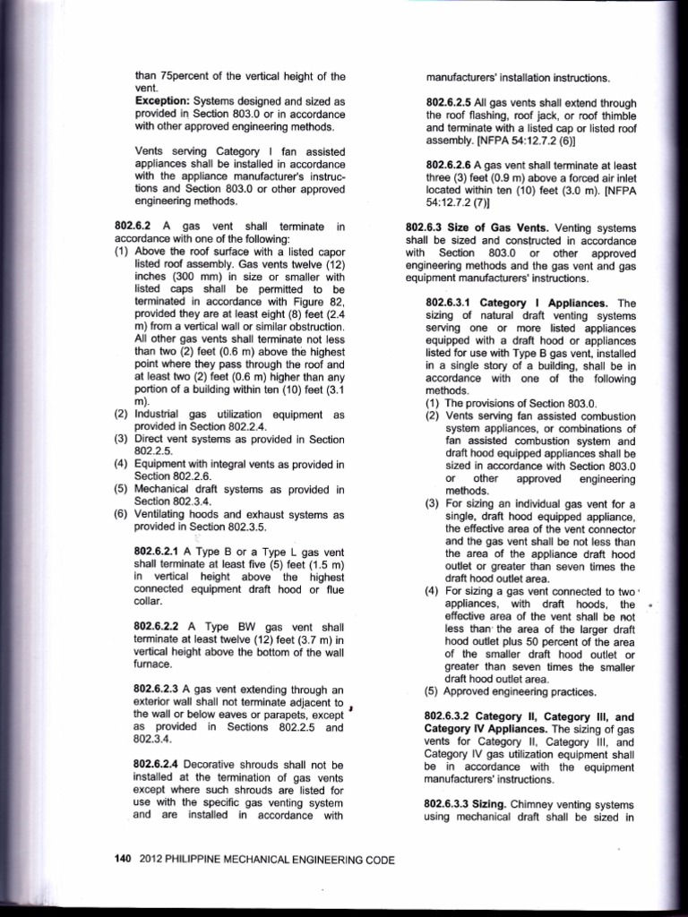 IMG - 0140 PSME Code 2012 139 | PDF | Chimney | Architectural Design