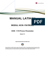 Manual Pengguna Modul HCM Versi 2.1 | PDF