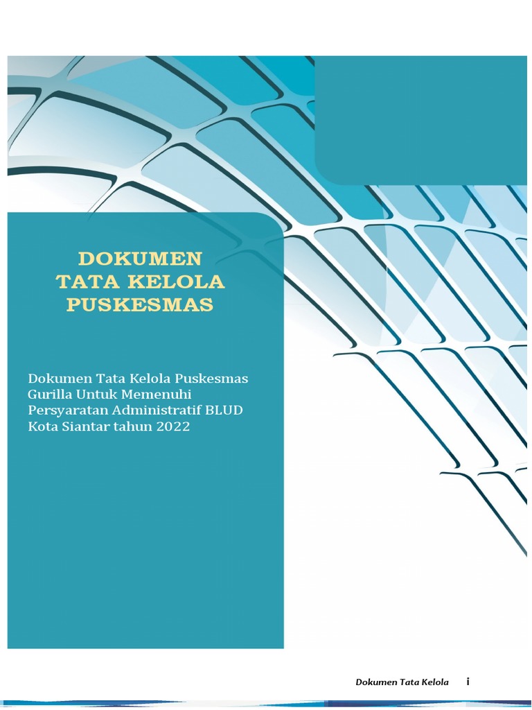 Tata Kelola Blud Puskesmas Gurilla Tahun 2022 | PDF