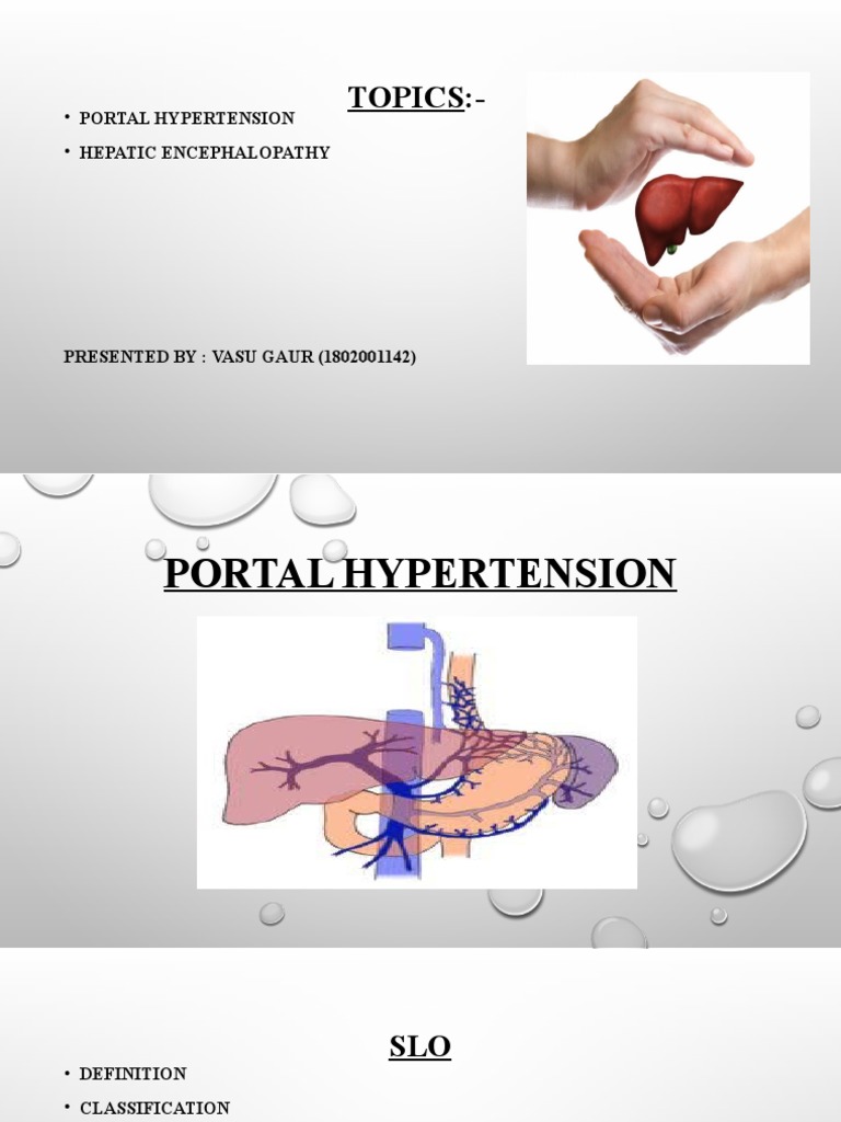 Portal Hypertension | PDF | Liver | Vein