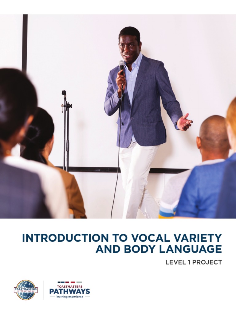 8104 Vocal Variety and Body Language | PDF | Gesture | Body Language