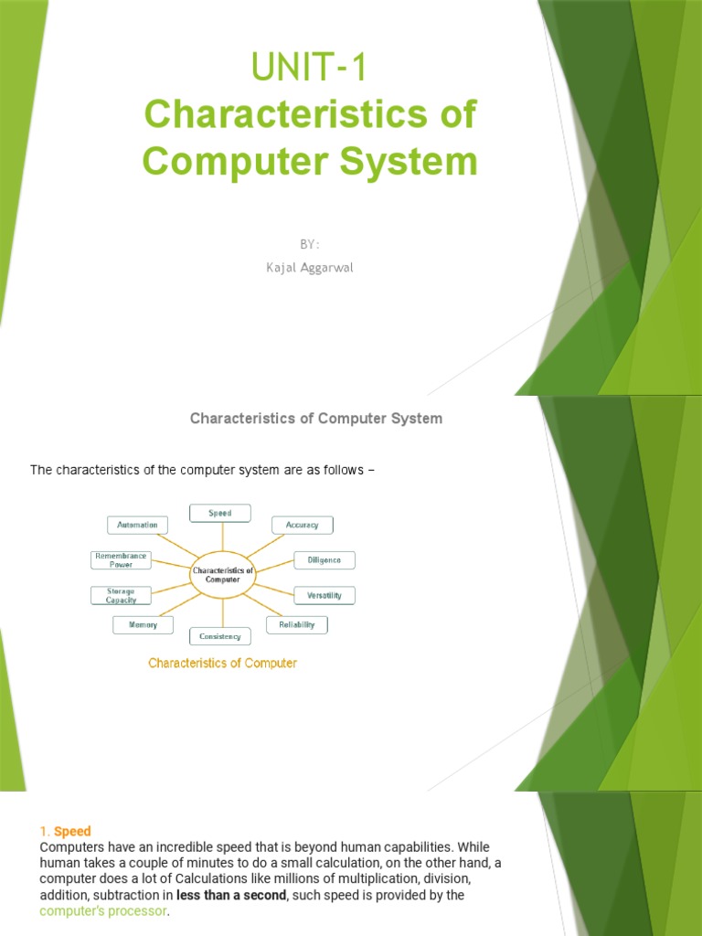Lecture 2 Characteristics of Computer | Download Free PDF | Computer ... Lecture 2 Characteristics of Computer | Download Free PDF | Computer ...
