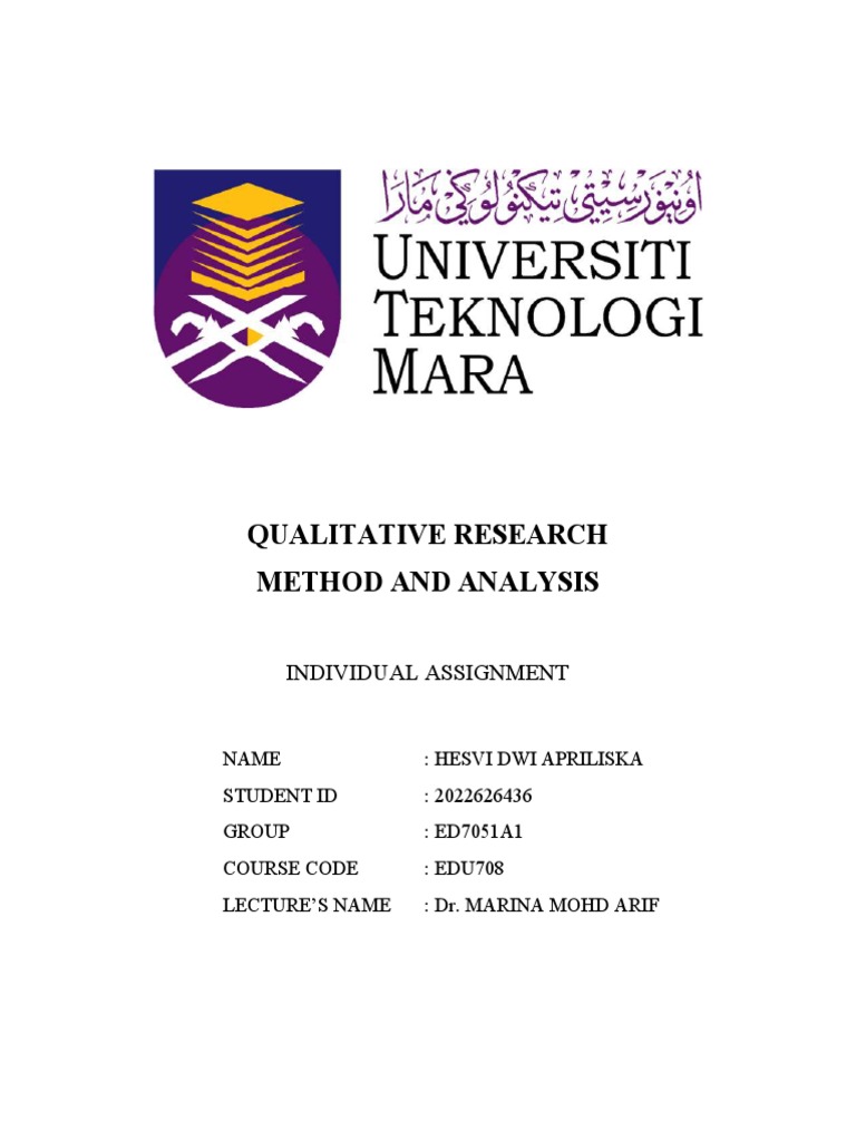 Individual Assignment | PDF | Homeschooling | Teachers