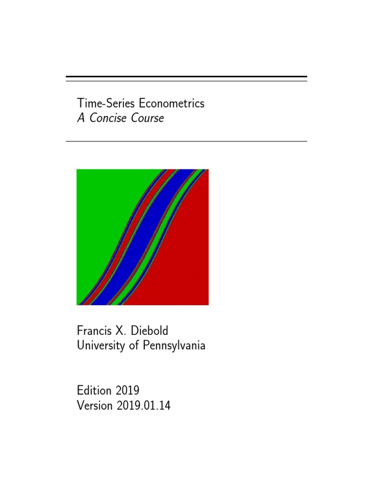 Time Series Econometrics | PDF | Time Series | Kalman Filter