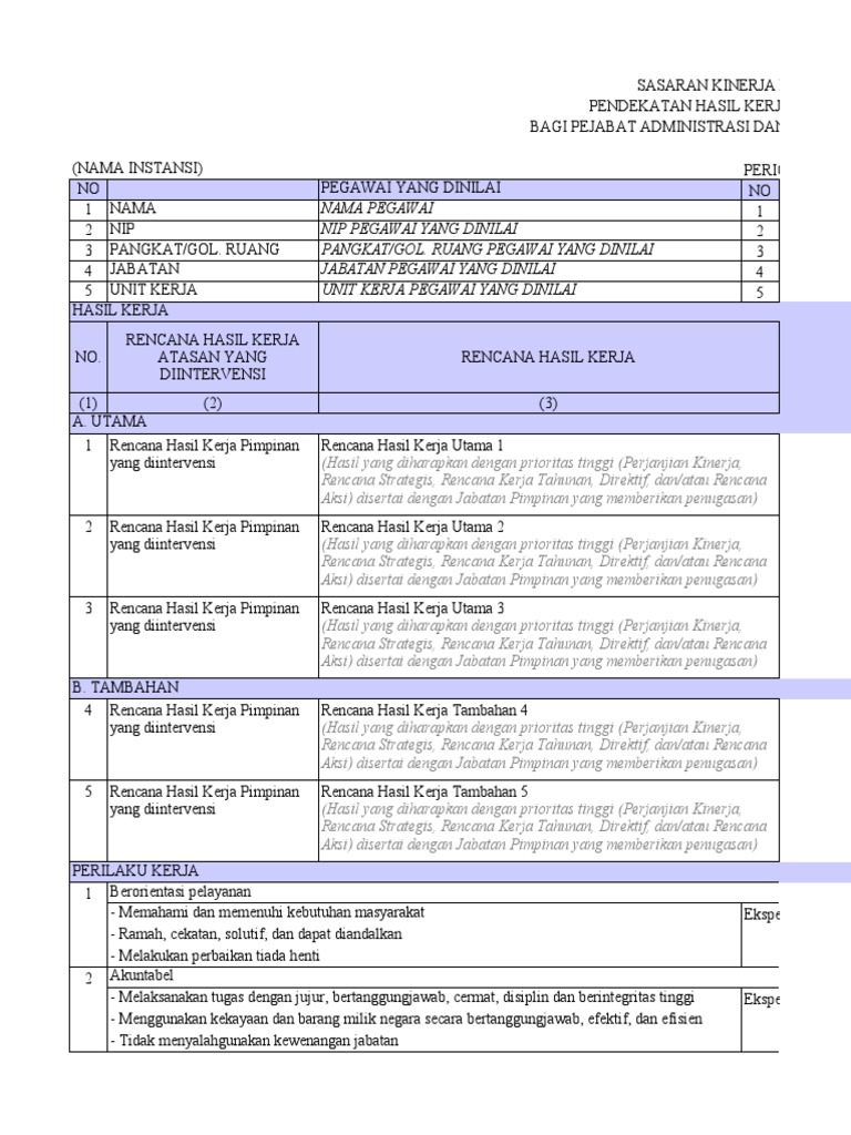 Form SKP JA - JF (Kuantitatif) | PDF | Bisnis