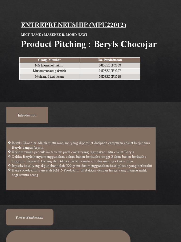 Product Pitching | PDF