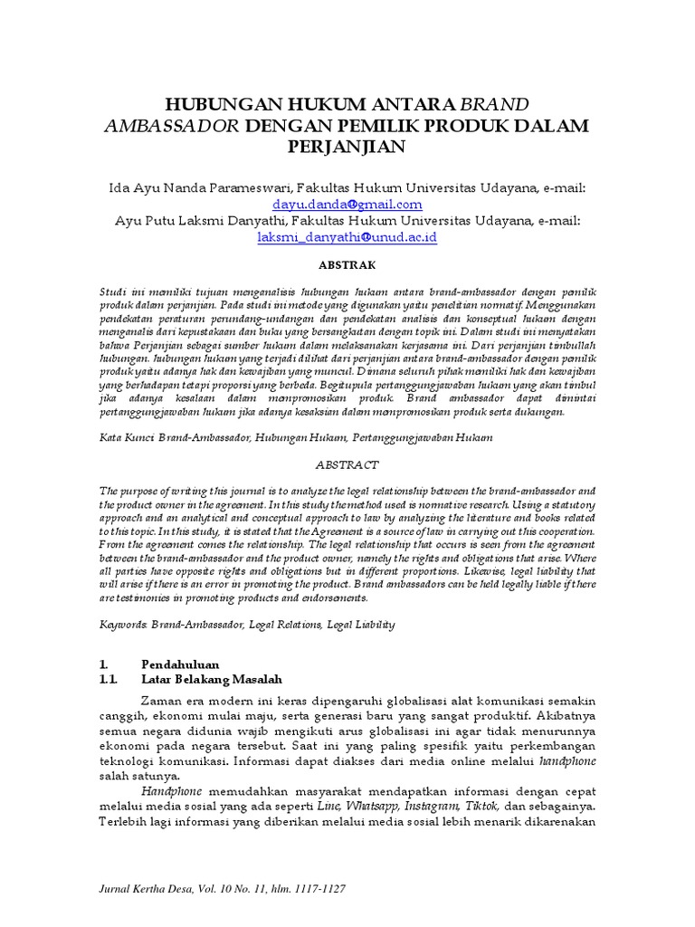 Contoh Surat Kerja Sama | PDF