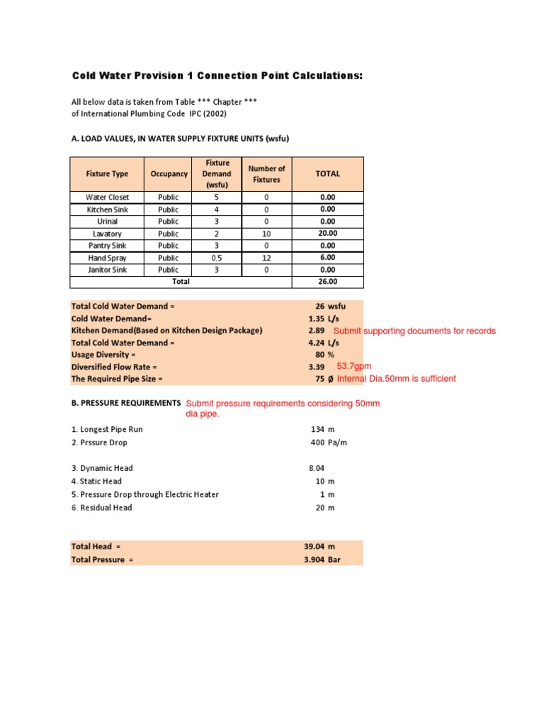 Cold Water Connection Point - 2 | PDF | Tap (Valve) | Chemical Engineering