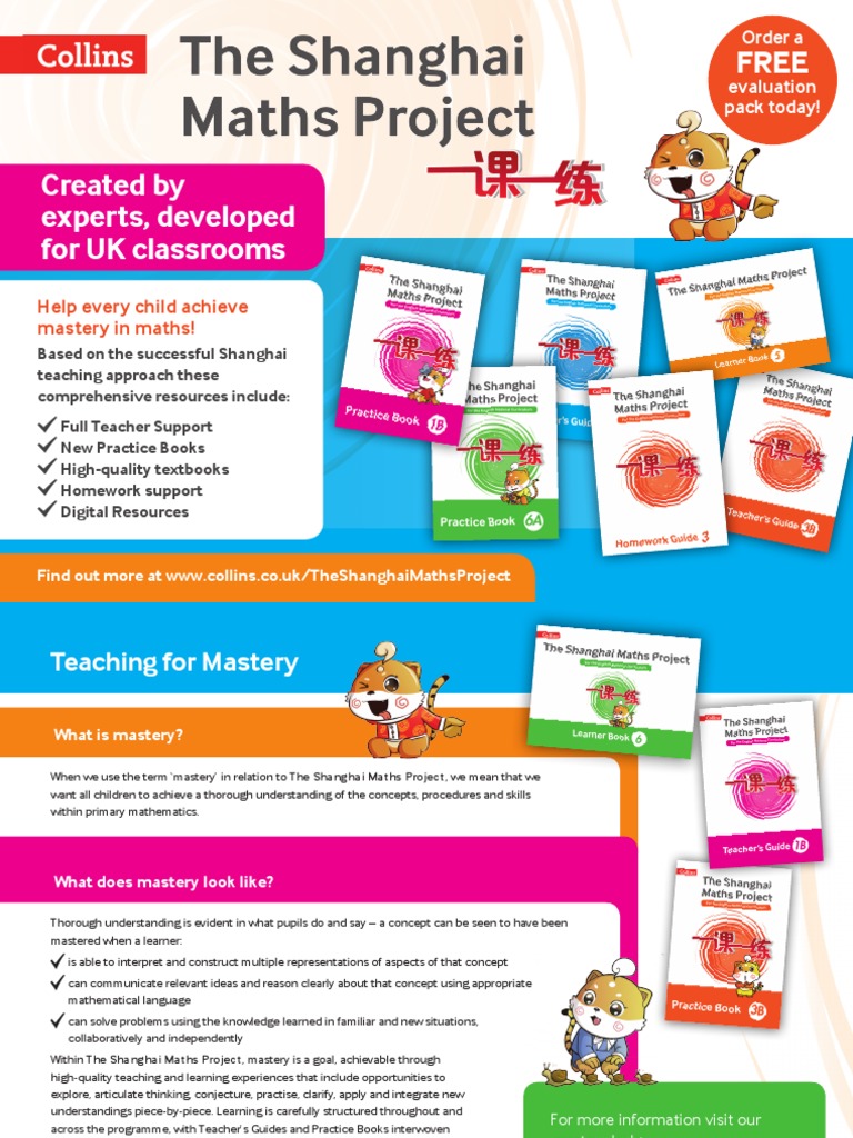 BSHA1801 - Shanghai Maths CG and Order Form Insert - HR | PDF ...