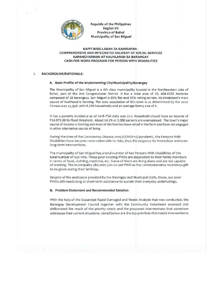PWD Proposal | PDF