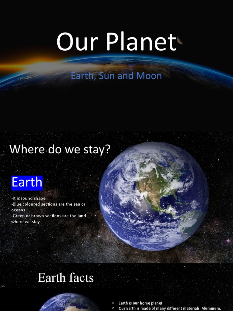 Our Planet | PDF | Solar System | Planets