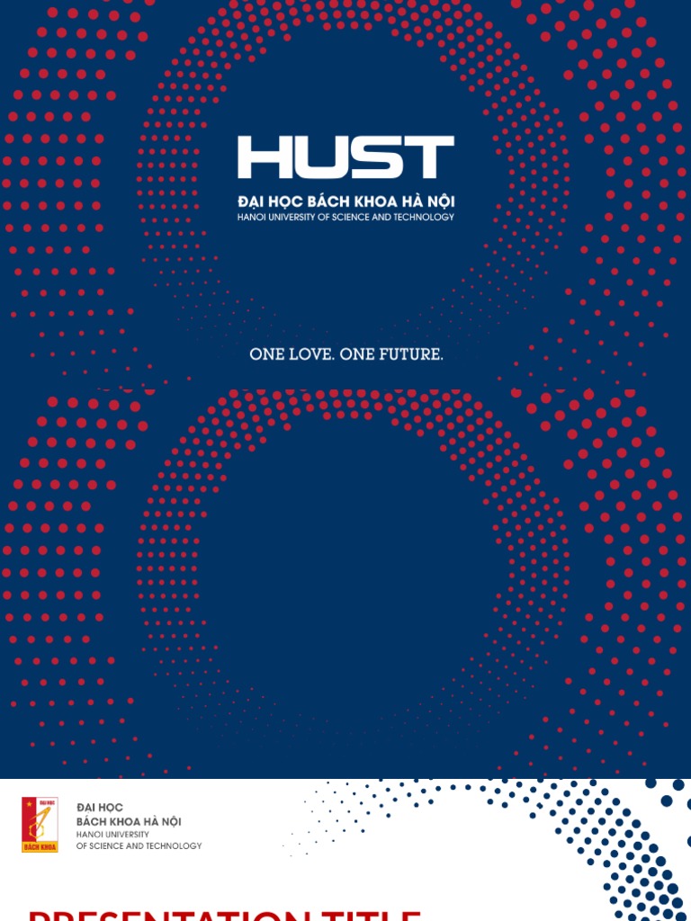 HUST PPT Template 2022 Blue 16x9 | PDF | Teaching Methods & Materials