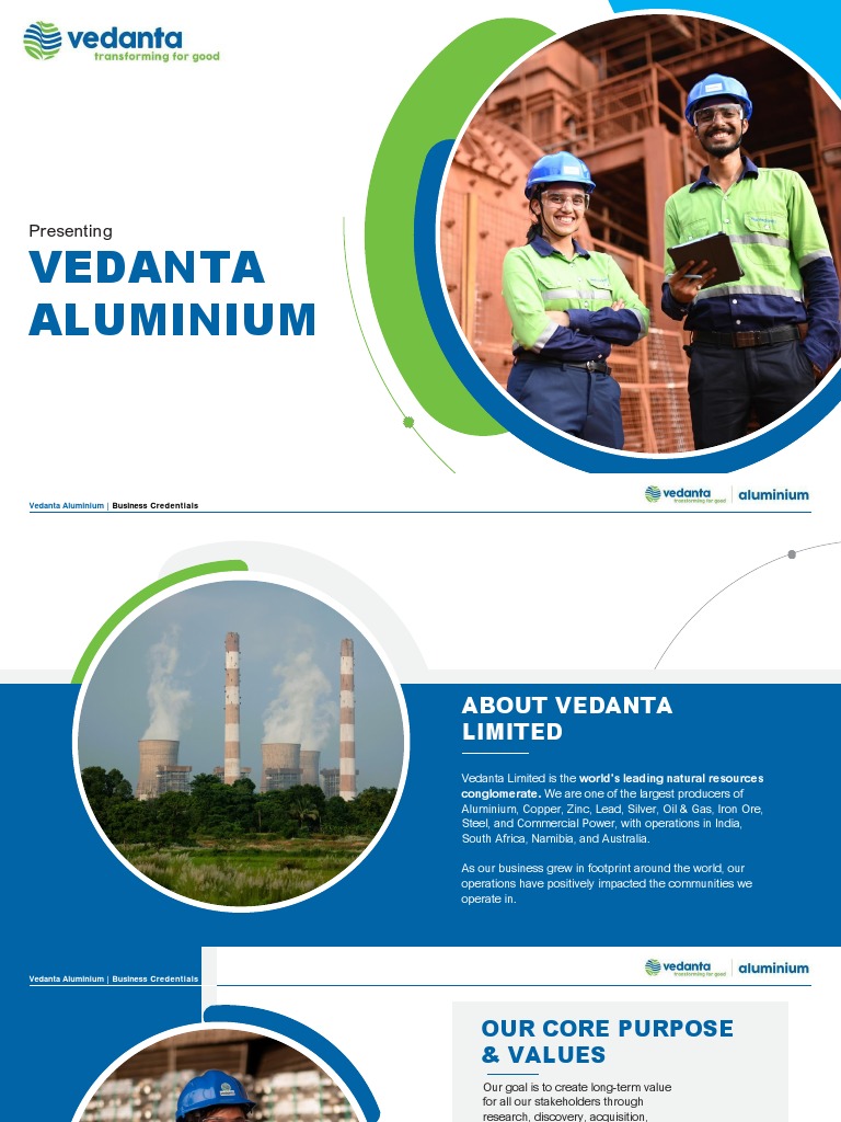 Vedanta Aluminium | PDF | Aluminium | Low Carbon Economy