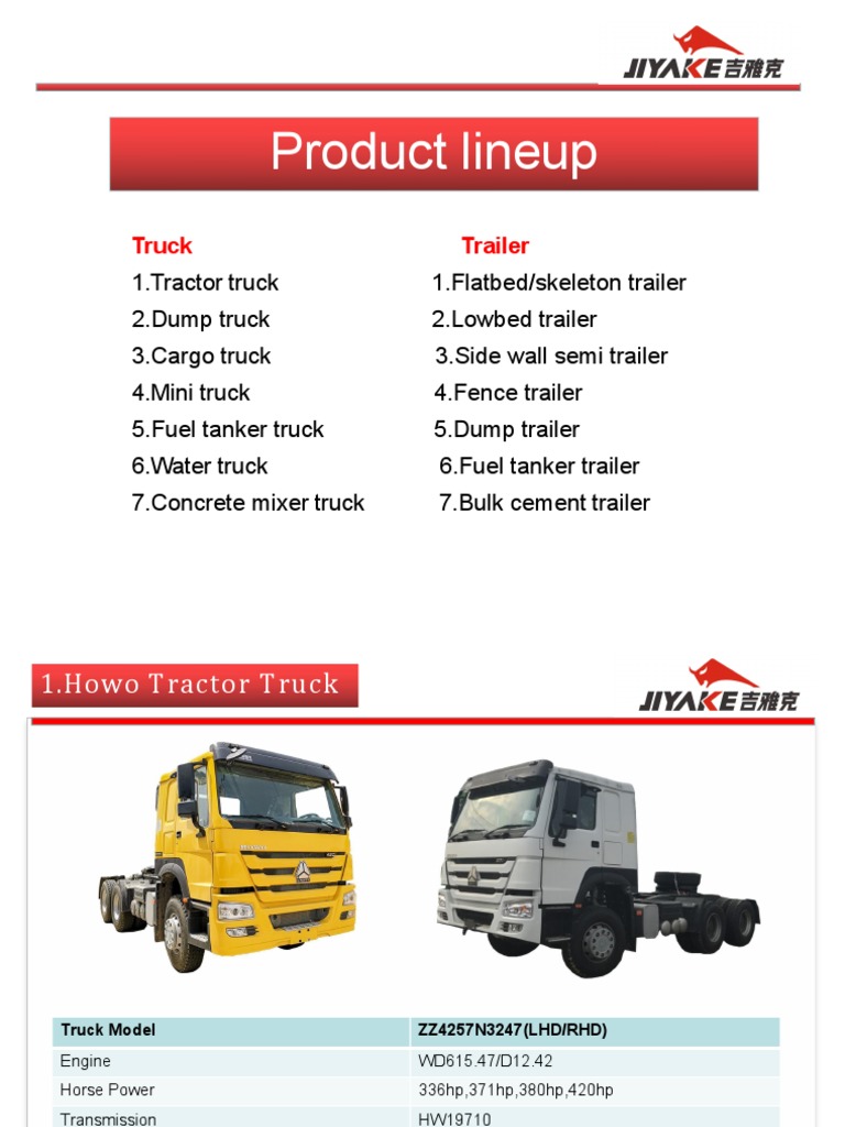Truck and Trailer Components Catalog | PDF | Truck | Semi Trailer Truck