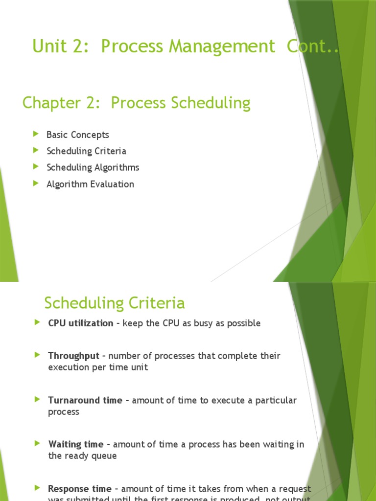 Chapter 2 Operating System | PDF | Scheduling (Computing) | Computing