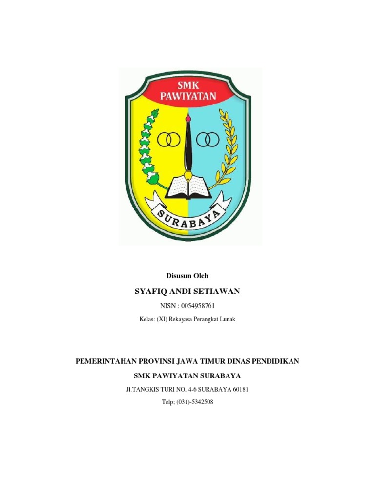Laporan PKL SMK Pawiyatan Surabaya | PDF