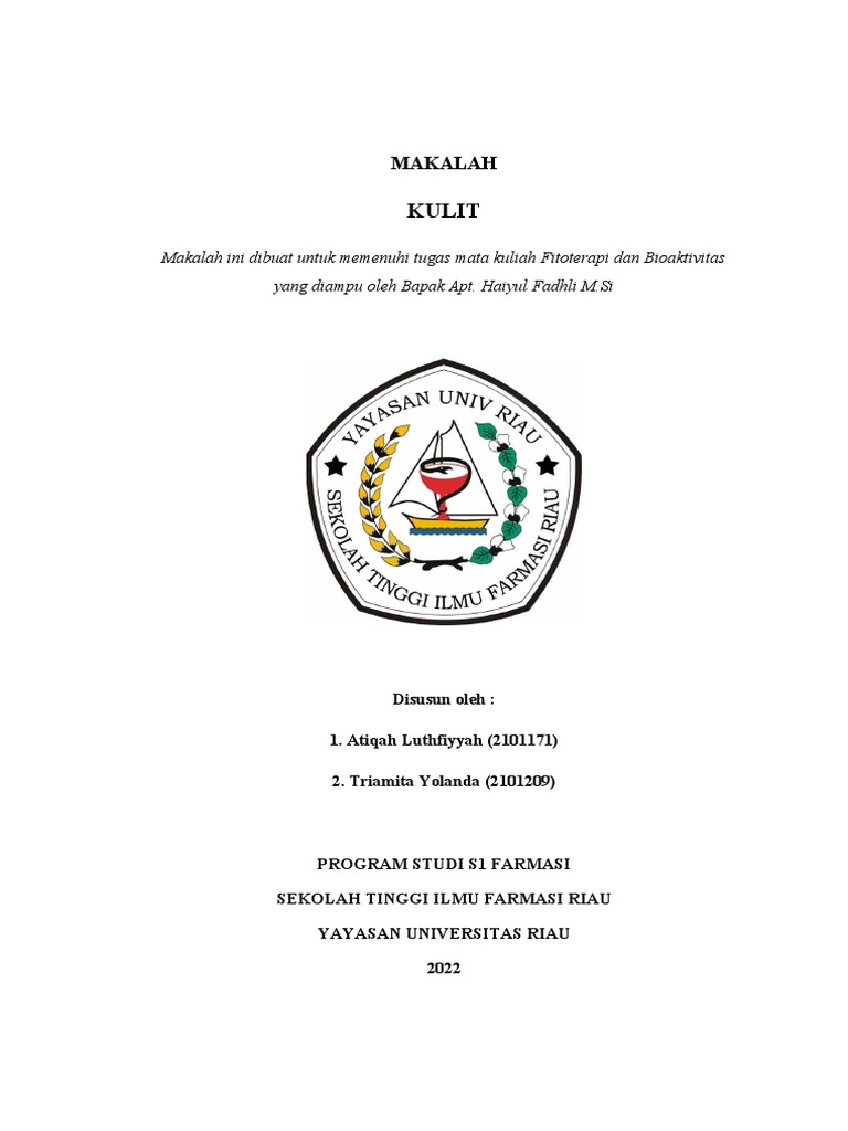 Makalah Kulit | PDF