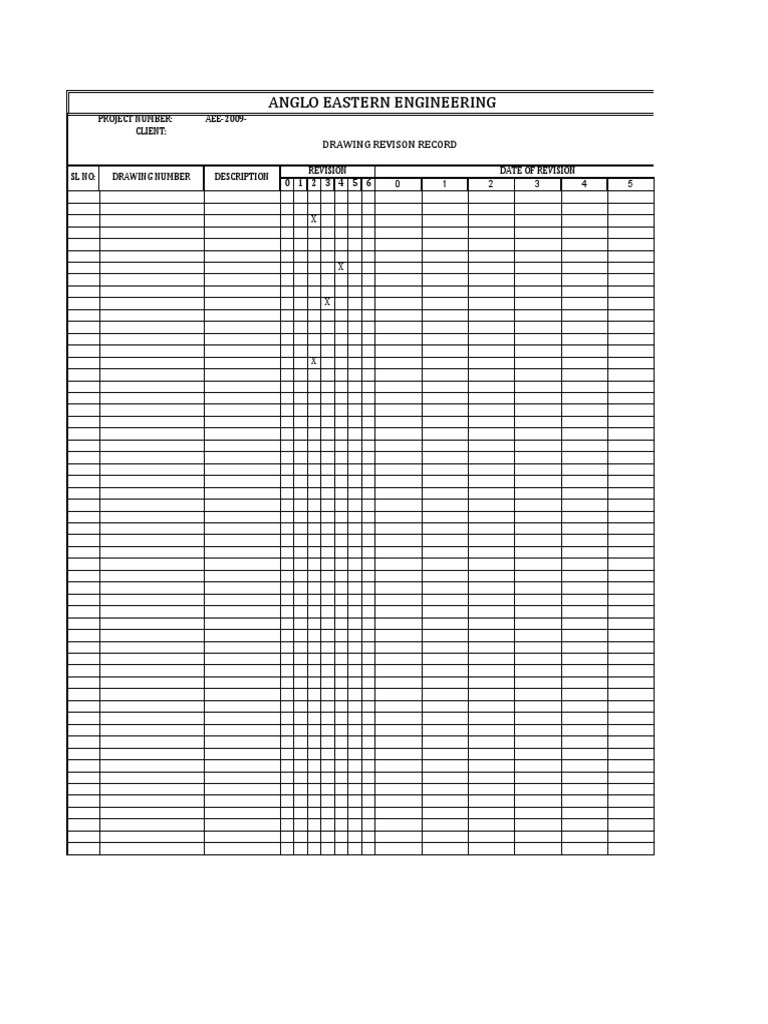 Drawing Revision Control | PDF