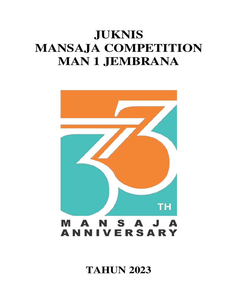 Juknis Poster Hut 33 Mansaja | PDF | Game & Aktivitas | Ilmu Sosial
