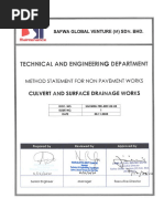 Method Statement For Construction of Sewerage Manhole MH8.5 Connecting ...