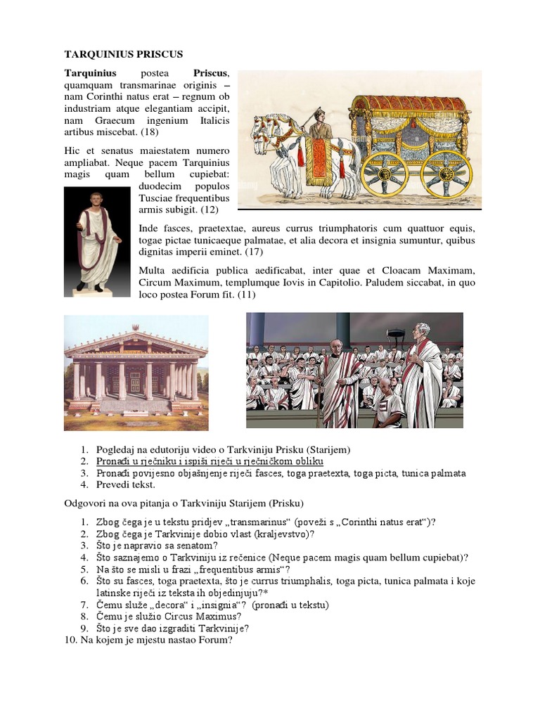 Tarkvinije Prisko | PDF