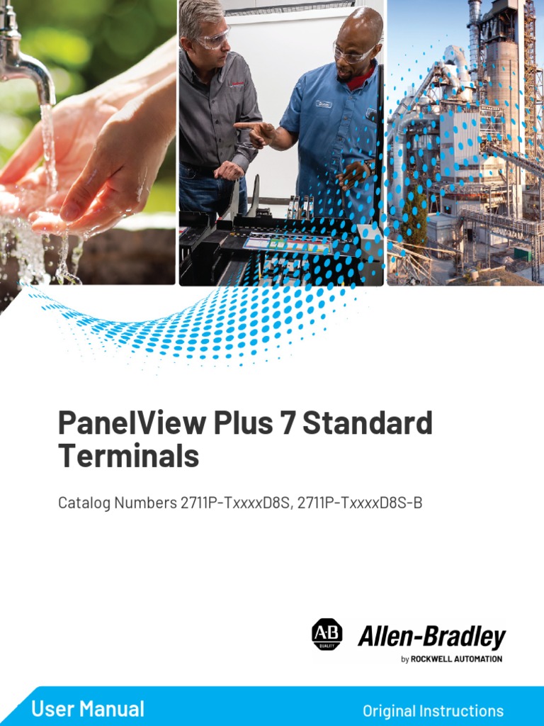 Panelview Plus 7 Standard Terminals: User Manual | PDF | Computing | Computer Engineering
