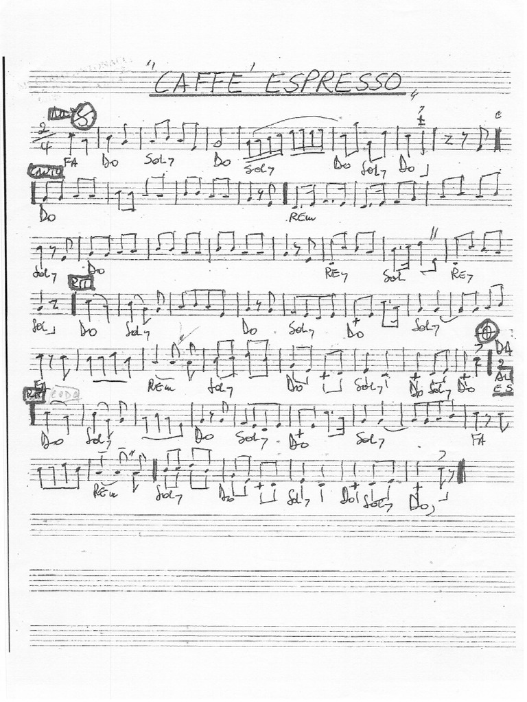 Caffè Espresso | PDF