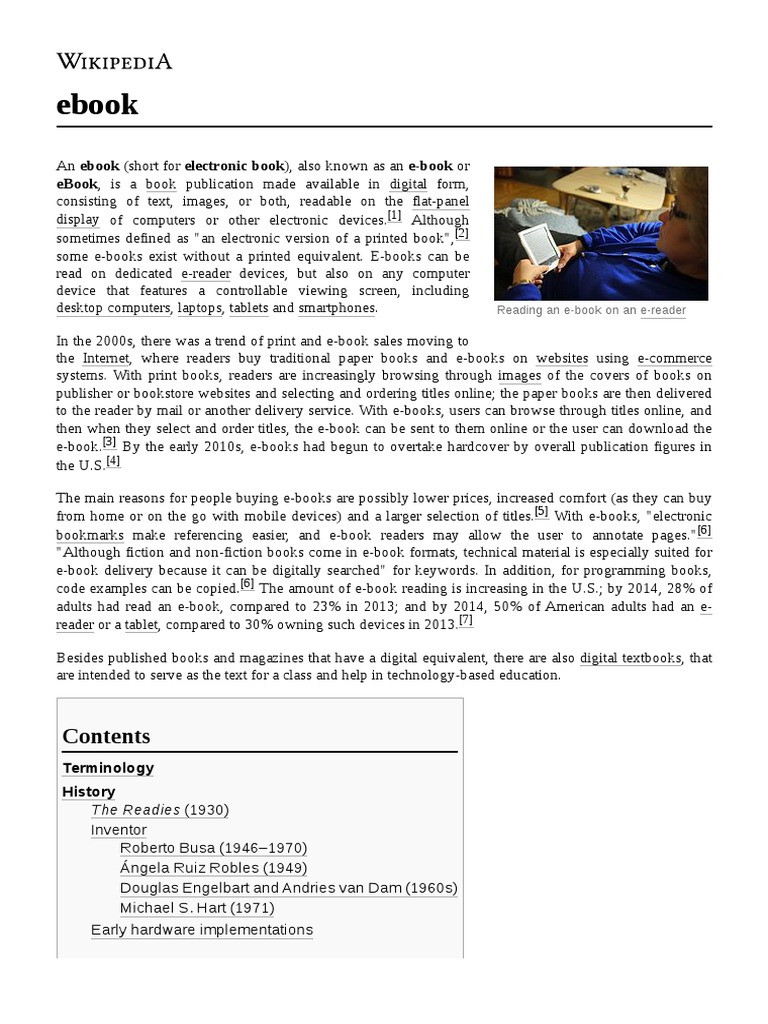 Ebook | PDF | E Reader | Amazon Kindle