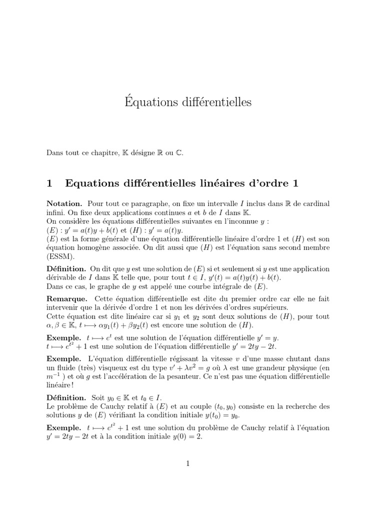 Equadiff | PDF | Équations | Zéro d'une fonction