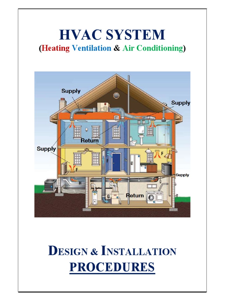 HVAC System Design Installation Procedures 1 | PDF | Ventilation ...