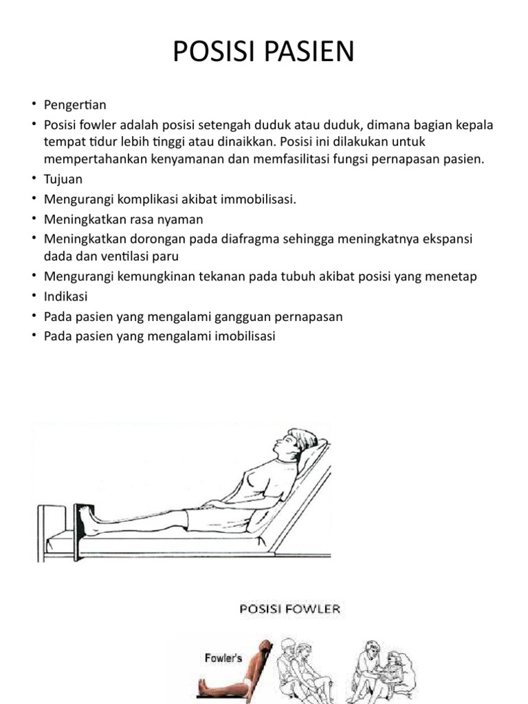Panduan Posisi Pasien Medis | PDF