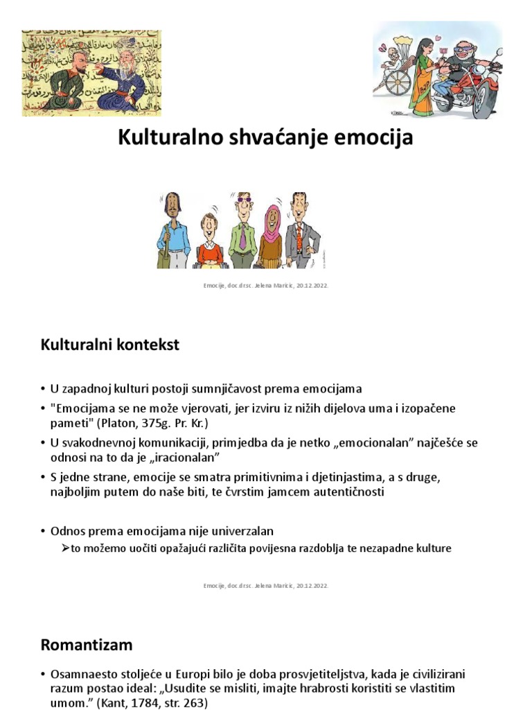 Kulturalno Shvaćanje Emocija | PDF