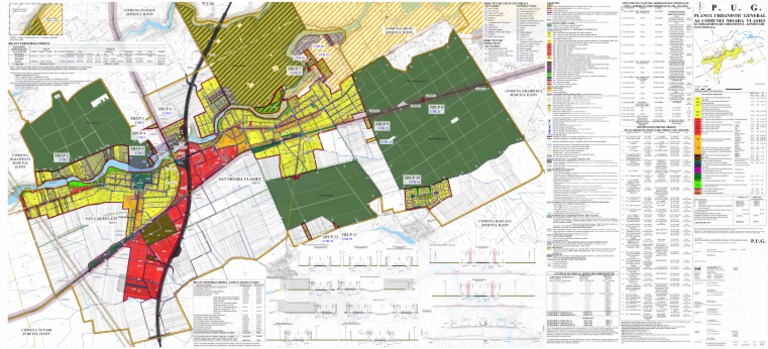 03.1 Reglementari Urbanistice - Zonificare Functionala 1 - Bun | PDF